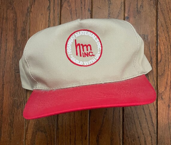 Vintage Trucker Hat Snapback Baseball Cap 90s Minimal… - Gem