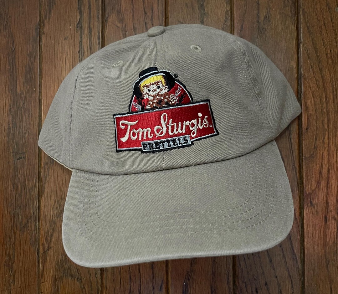 Vintage 90s Minimal Tom Sturgis Pretzels Strapback Hat Baseball Cap - Etsy