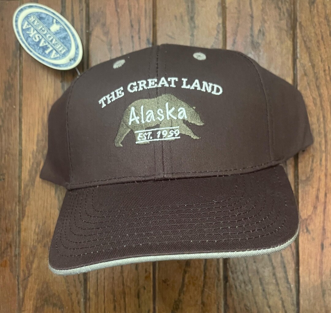 Vintage Alaska Land Snapback Hat - Etsy