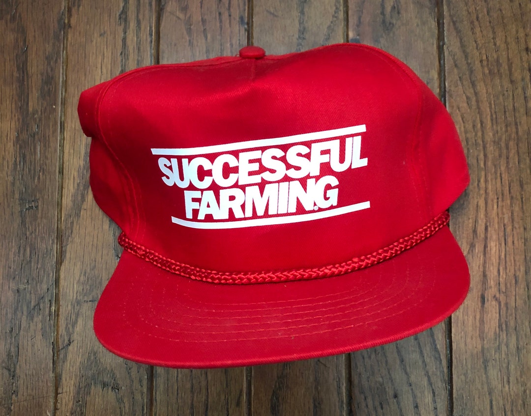 Vintage Successful Farming Snapback Hat Baseball Cap - Etsy