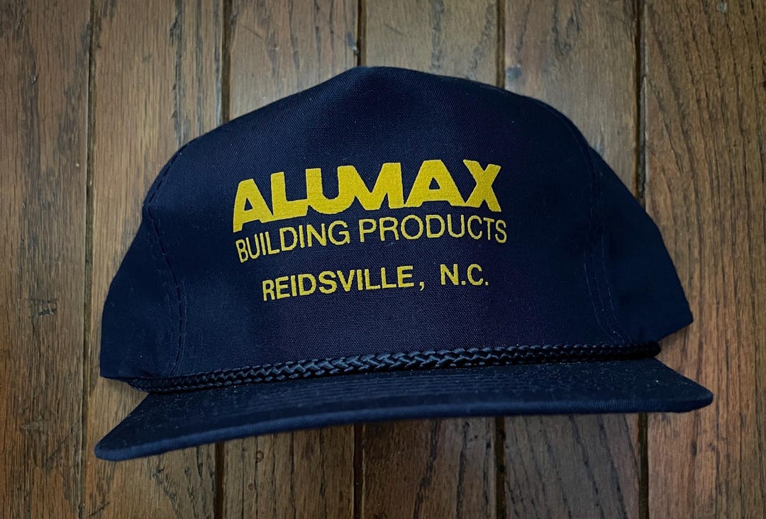 Vintage Trucker Hat Snapback Baseball Cap Alumax Building Products ...