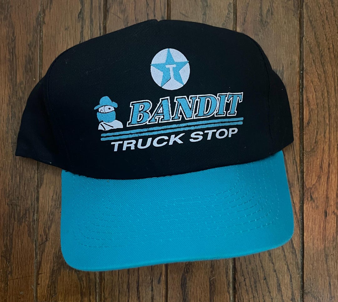 Vintage Trucker Hat Snapback Baseball Cap Bandit Truck Stop - Etsy