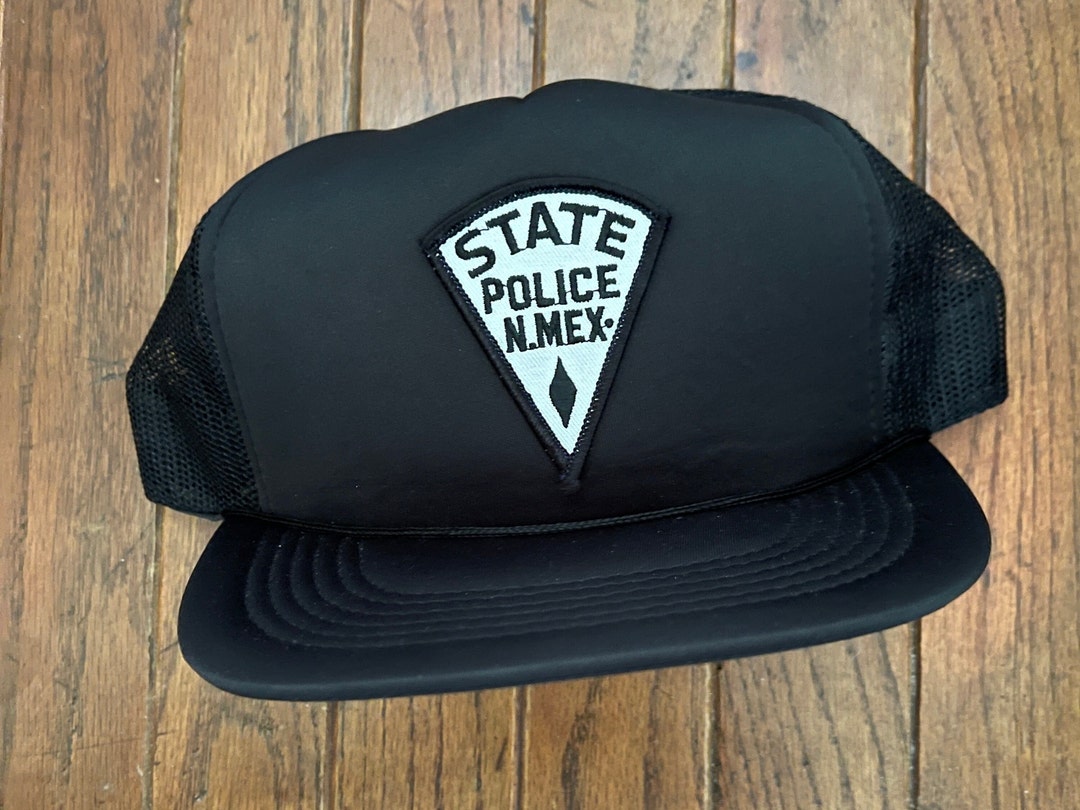 Vintage New Mexico State Police Mesh Trucker Hat Snapback Hat - Etsy