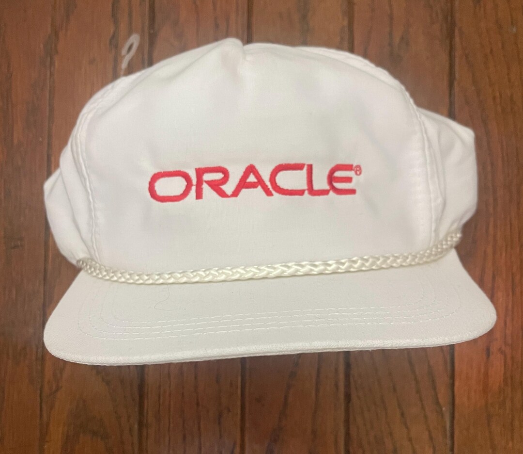 Vintage 90s Oracle Strapback Hat Baseball Cap - Etsy