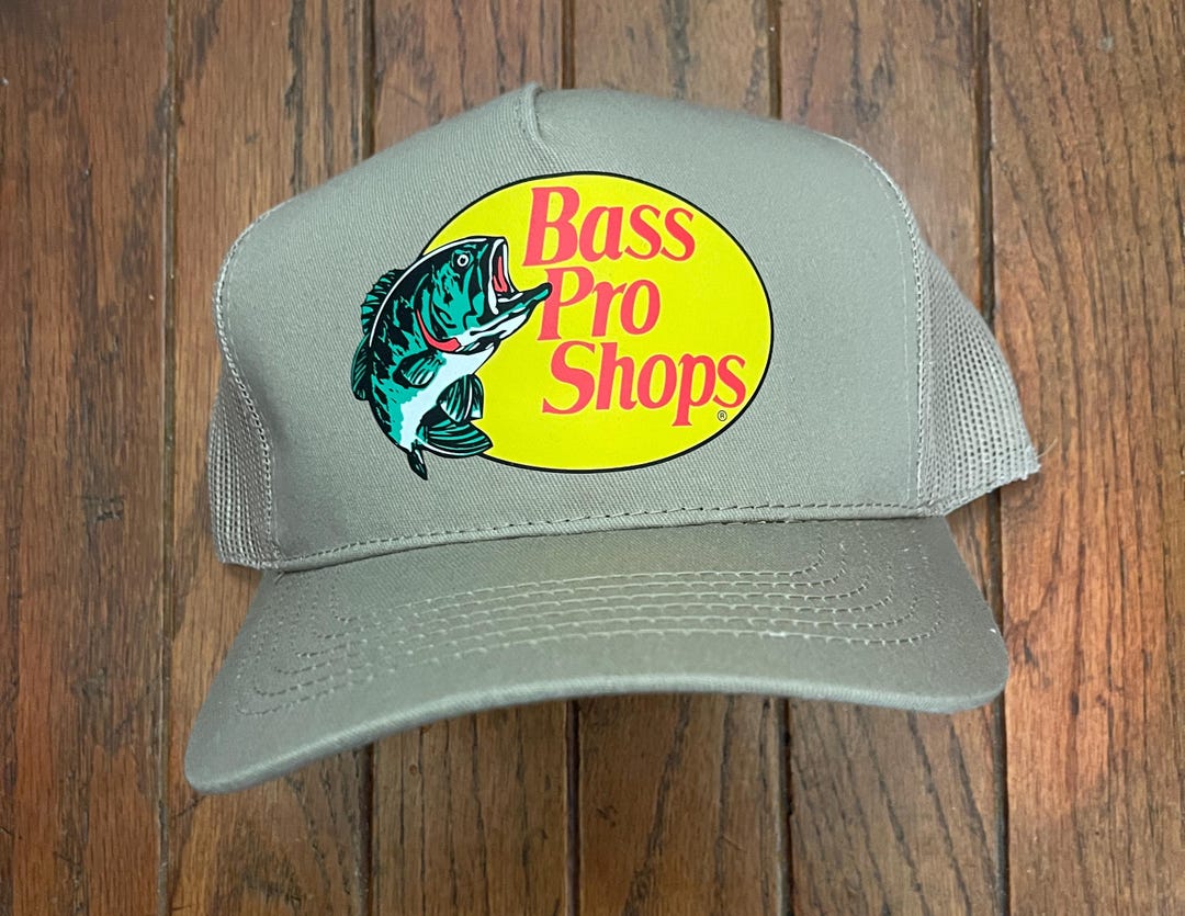 Vintage Bass Pro Shops Fishing Trucker Hat Snapback Hat Baseball Cap - Etsy
