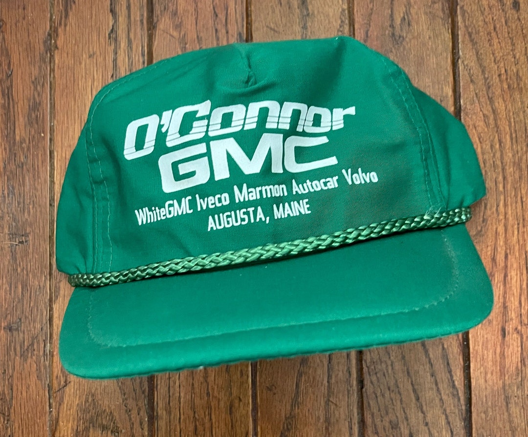 Vintage O'connor GMC Truck Dealer Maine Strapback Hat Baseball Cap - Etsy