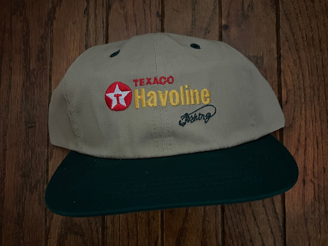 Vintage Trucker Hat Snapback Hat Baseball Cap Texaco Havoline Fishing ...