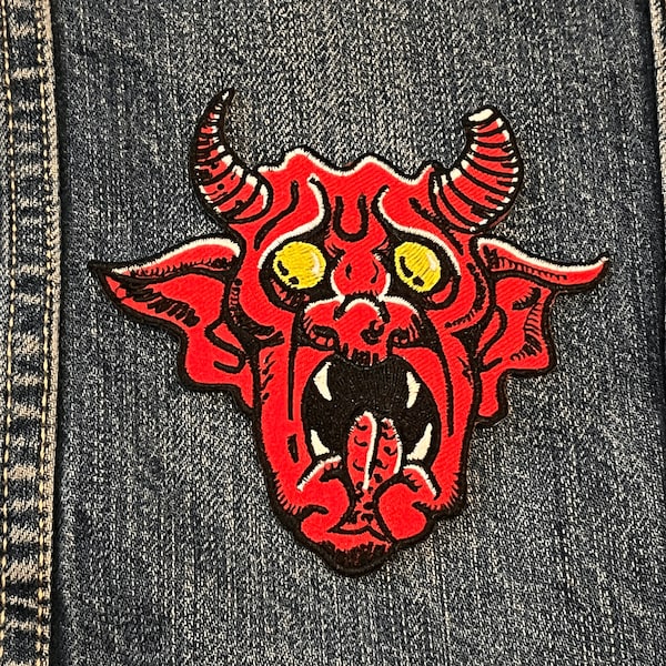 Red Devil Patch - Etsy