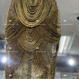 Crystal Application | Golden Queen Bodice - Etsy