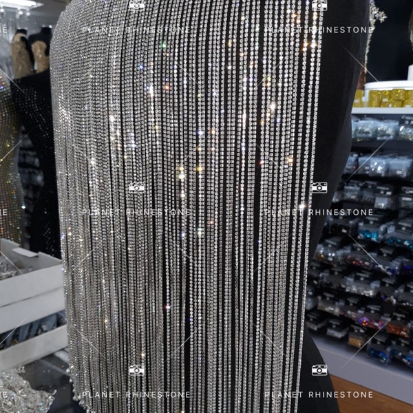 Crystal Fringe - Etsy