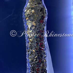 Mirror Bodice Applique | Ball Gown DIY | Mirror Applique ( This is Not ...