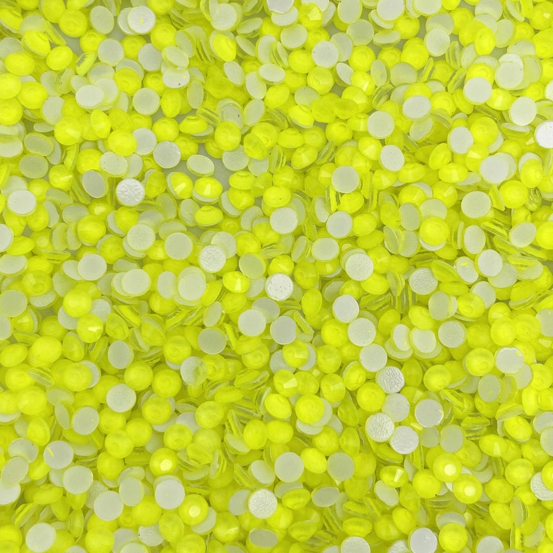 Yellow Rhinestones - Etsy
