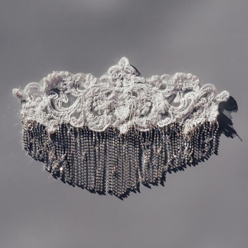 Rhinestone Lace Fringe Applique Rhinestone Face Mask - Etsy