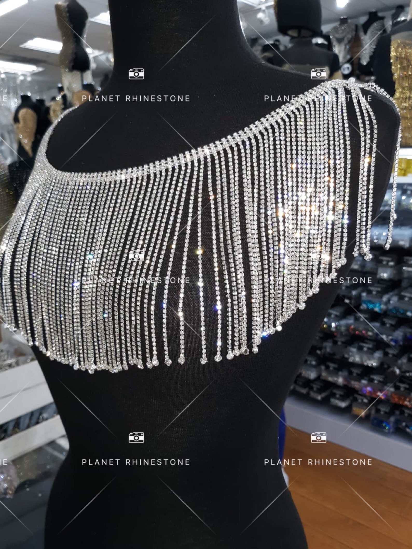 6 Fringe Rhinestone Fringe Crystal Trim - Etsy