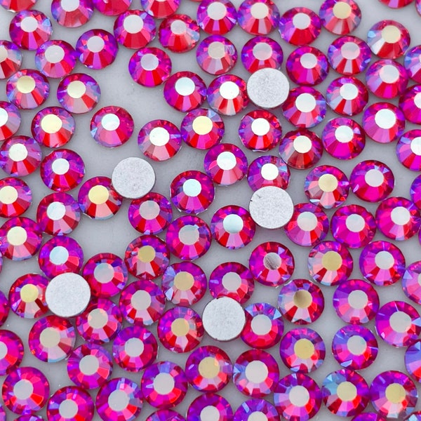 Red Ab Rhinestones - Etsy