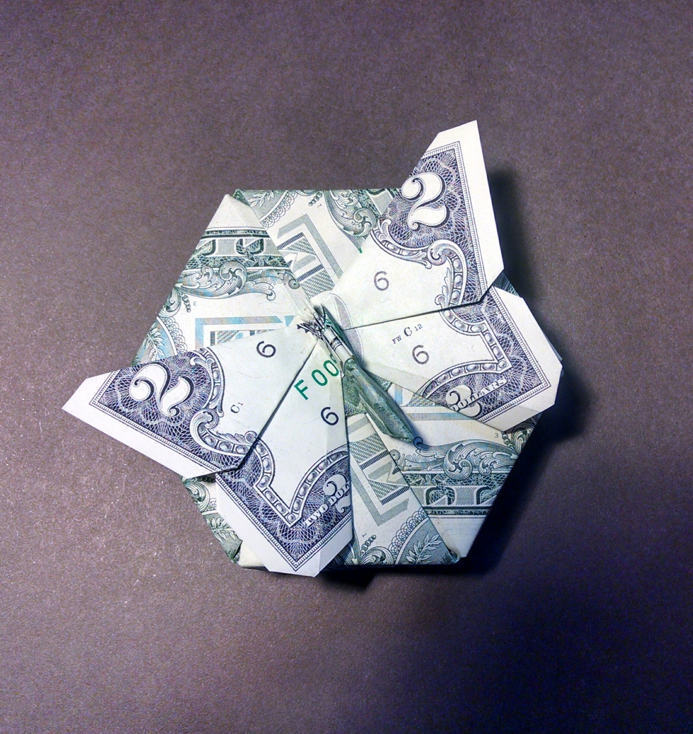 Six Sided Box With Butterfly Top | Etsy