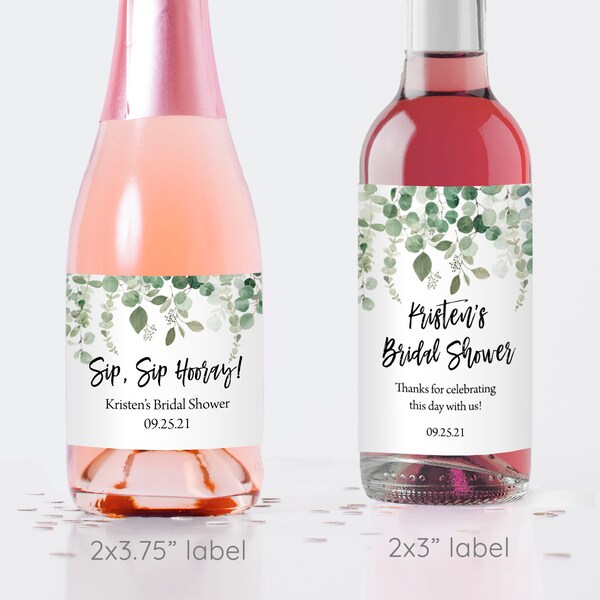 Custom Mini Wine Bottle - Etsy