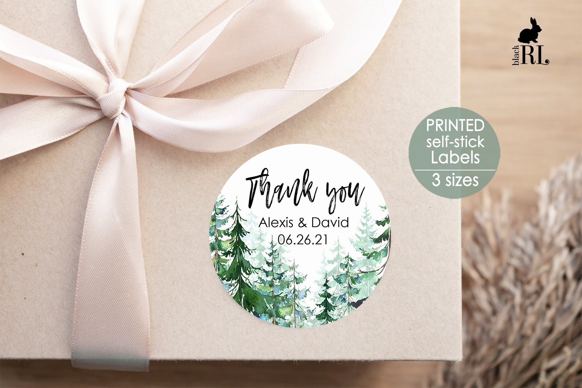 Printed Round Custom Stickers in 3 Sizes for Party Favors for - Etsy