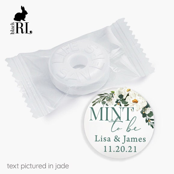 1 inch round custom stickers for wedding favors bridal | Etsy