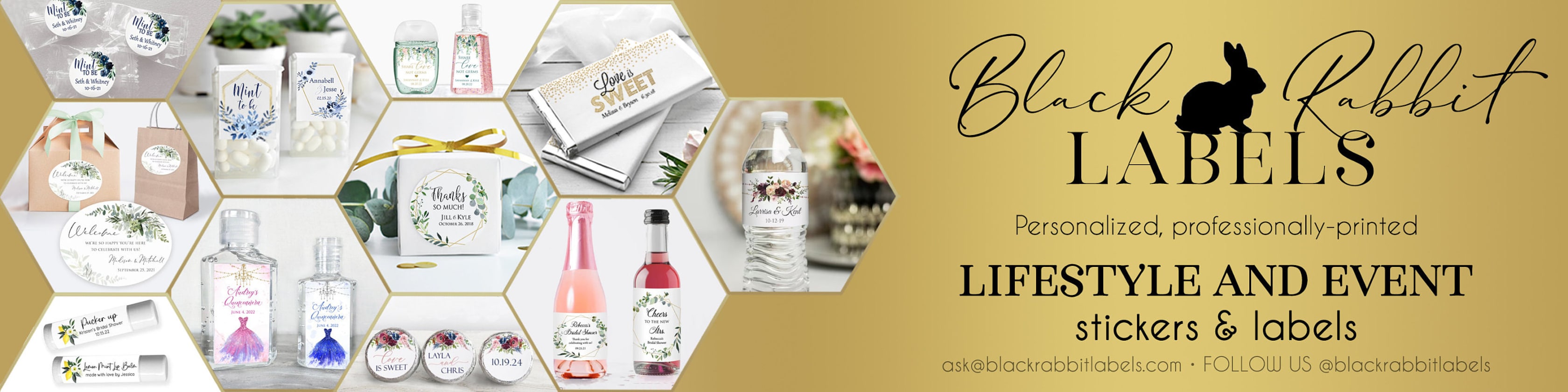 BlackRabbitLabels - Etsy