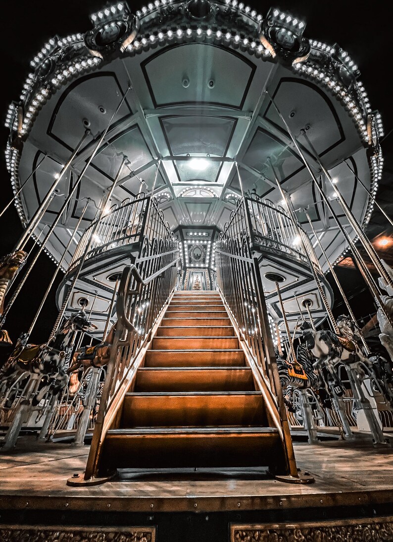 Indiana State Fair Carousel Print - Etsy