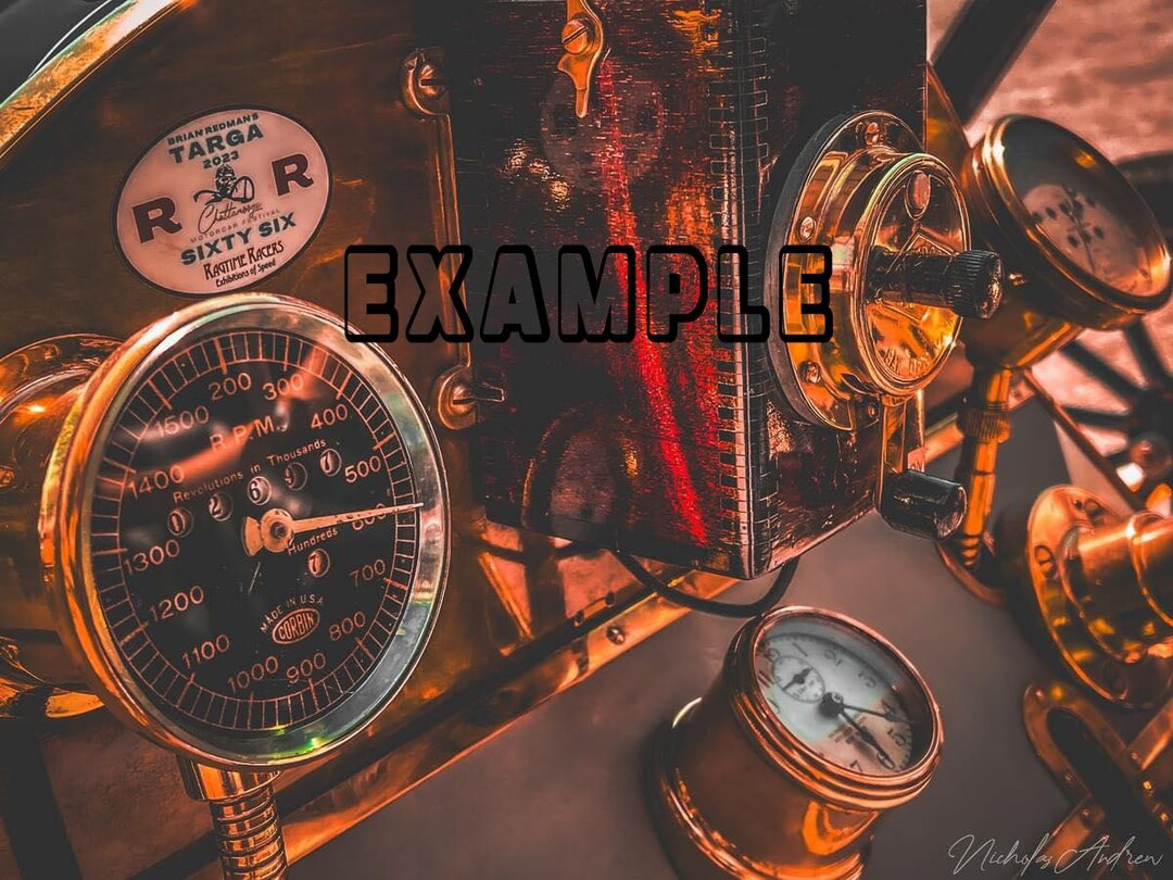 Indy Car Instrument Panel Photography Print - Etsy