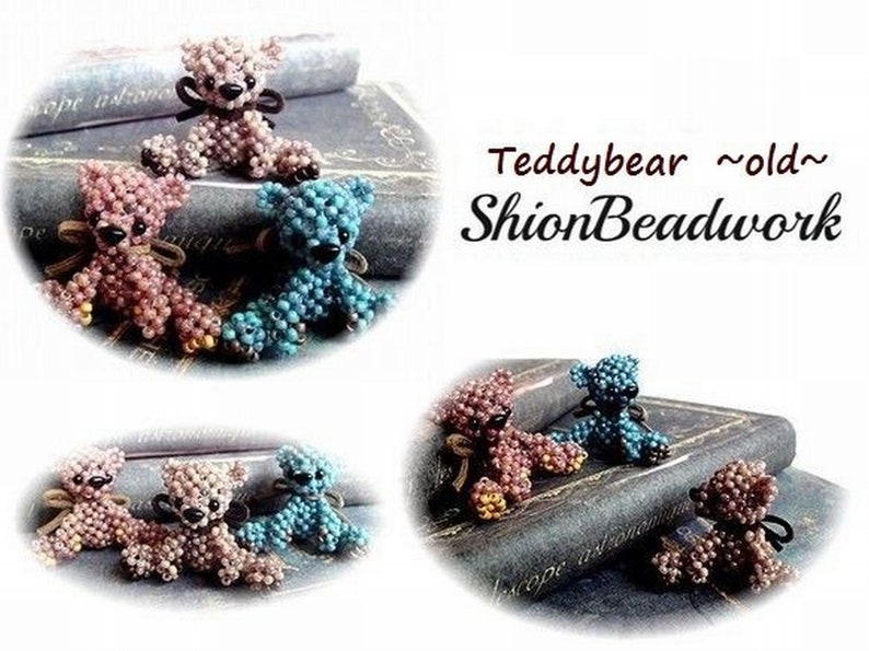 Old Teddy Bear ,3D Bead Patterns ,beading Tutorial - Etsy