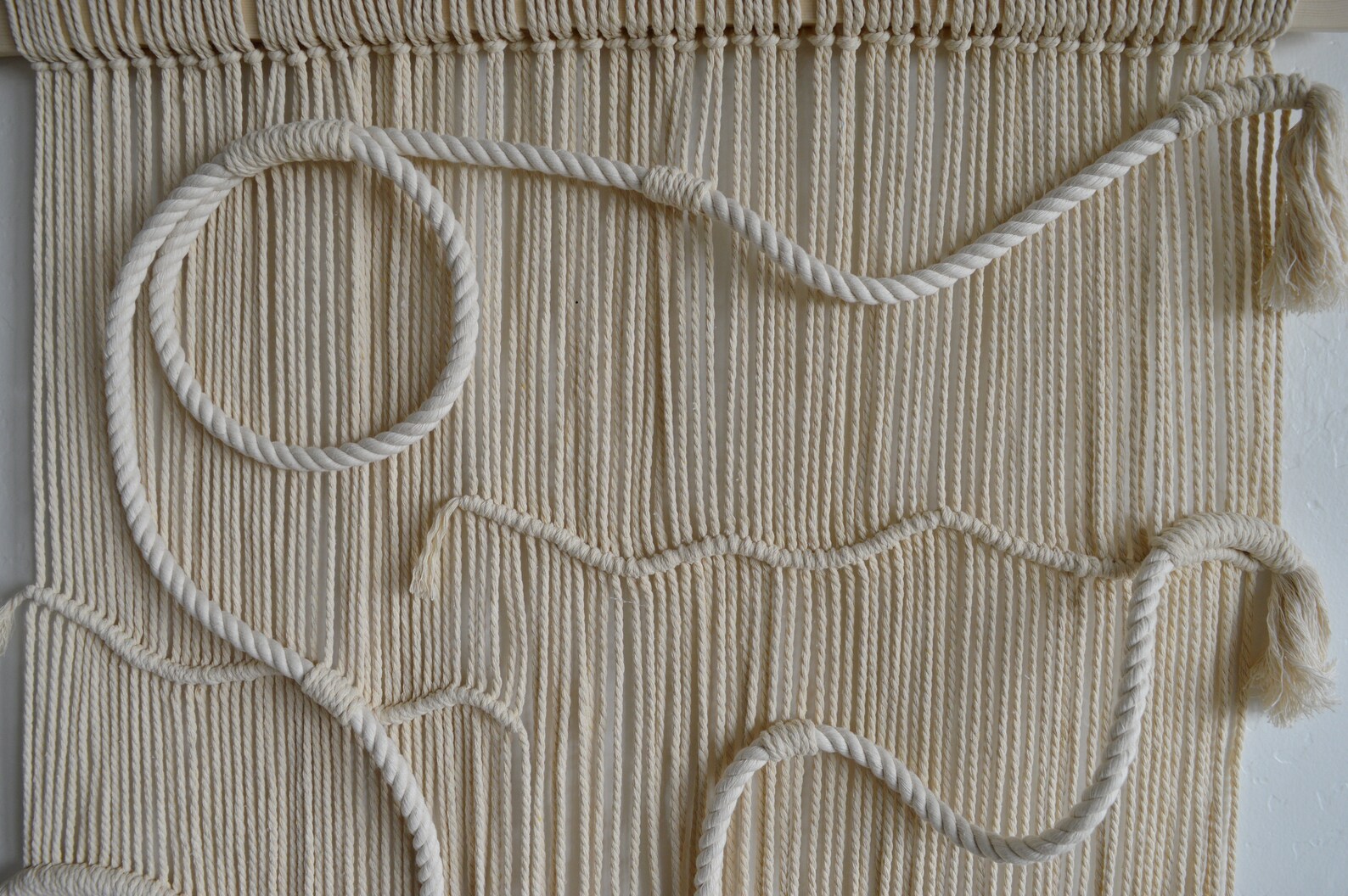 Rope Sculpture Macrame Wall Hanging - Etsy