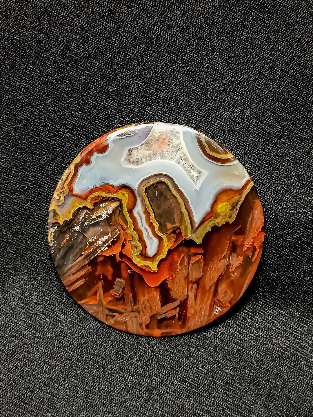 Red Agate Cabochon - Etsy