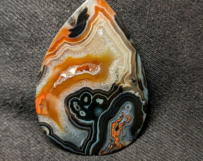 A Stunningly Beatiful Rare Turkish Agate Cabochon - Etsy
