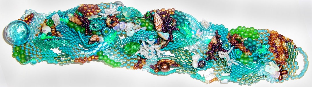 Tide Pool Sculptural Cuff Tutorial PDF - Etsy