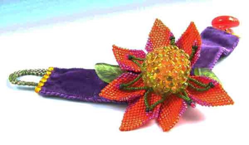 Lotus Flower Cuff Tutorial PDF - Etsy