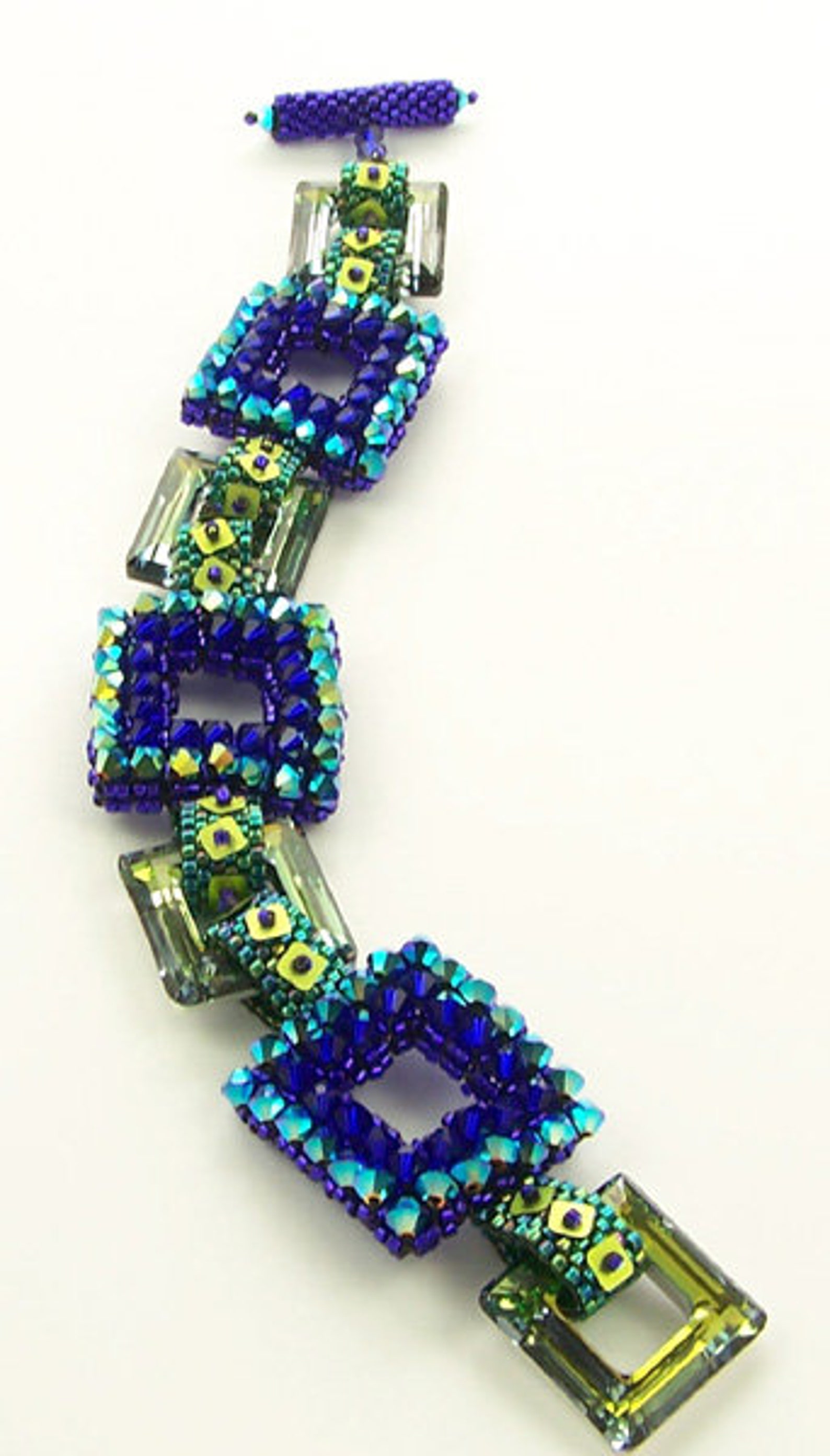 It's Hip to Be Square Bracelet Tutorial PDF - Etsy