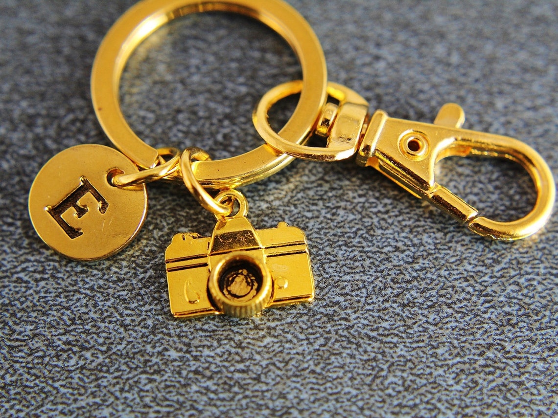 Gold Camera Charm Keychains Camera Keychain Camera Charms - Etsy.de