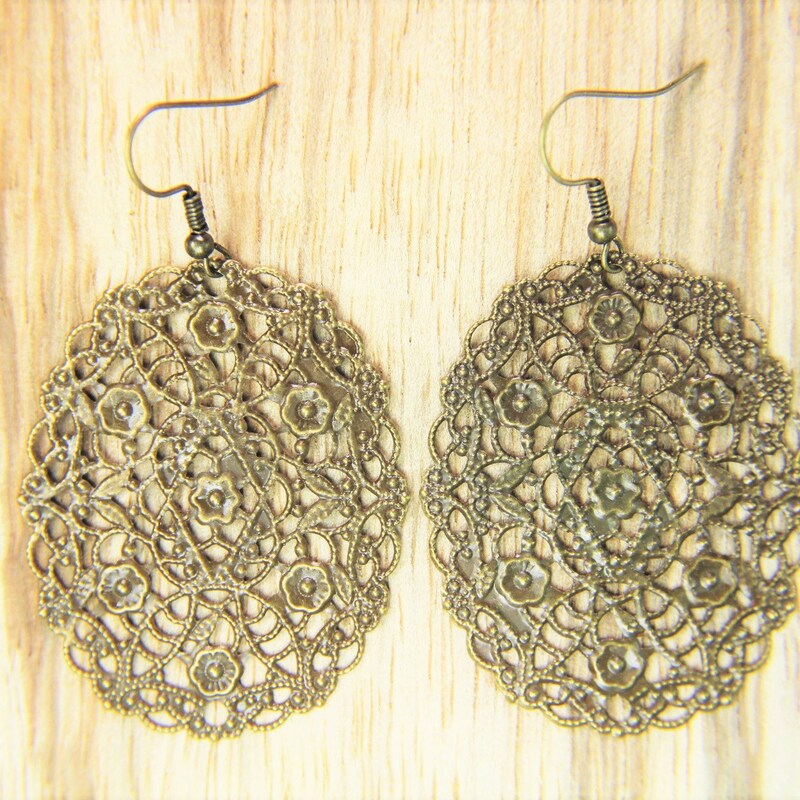 Bronze Filigree - Etsy