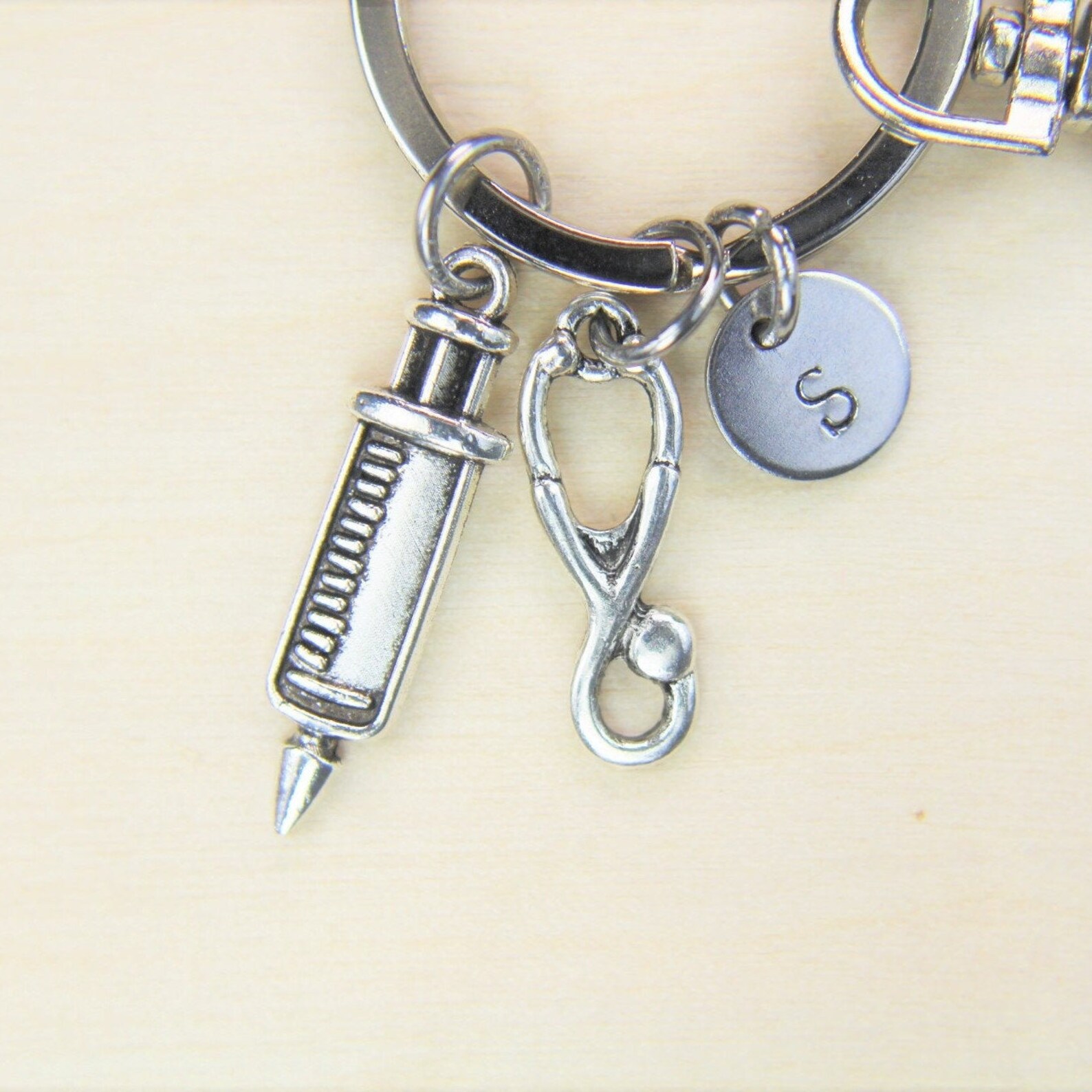 Doctor Gift Nursing Gift Nurse Gift Medical Stethoscope Charm Keychain ...