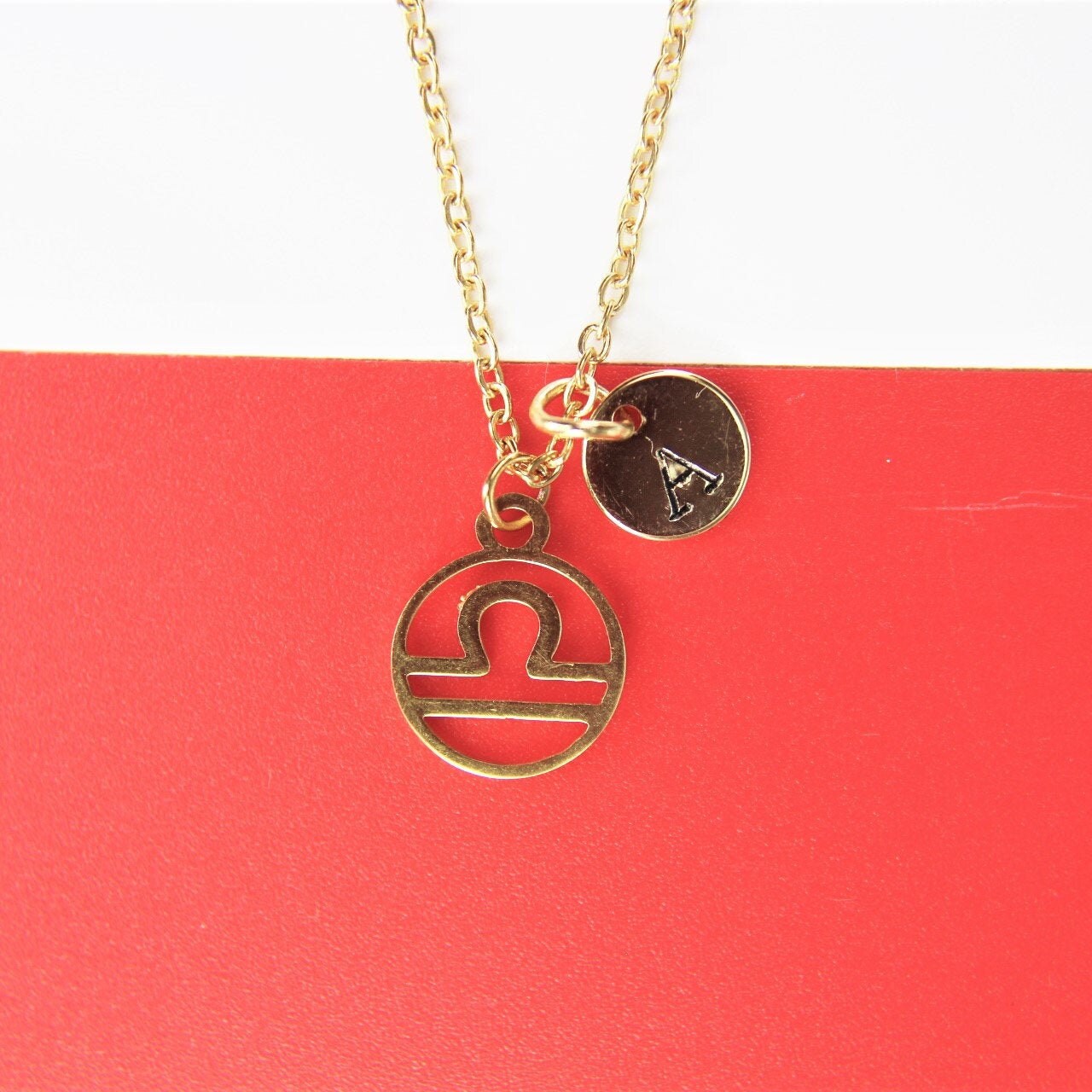 Tiny Gold Libra Charm Gold Libra Gift Constellations Charm - Etsy