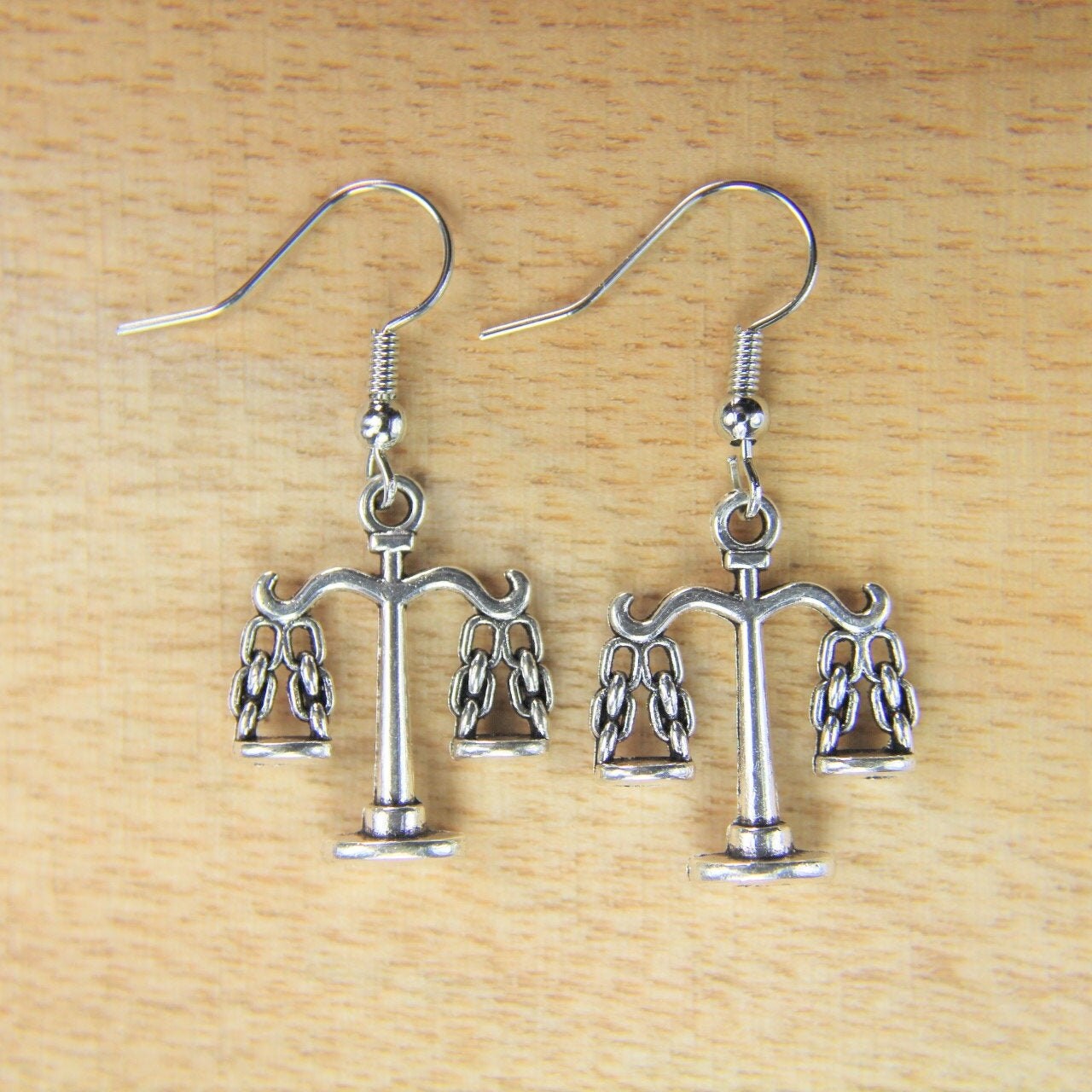 Best Christmas Gift Justice Scale Earrings Scale Earrings Lawyer Charm ...