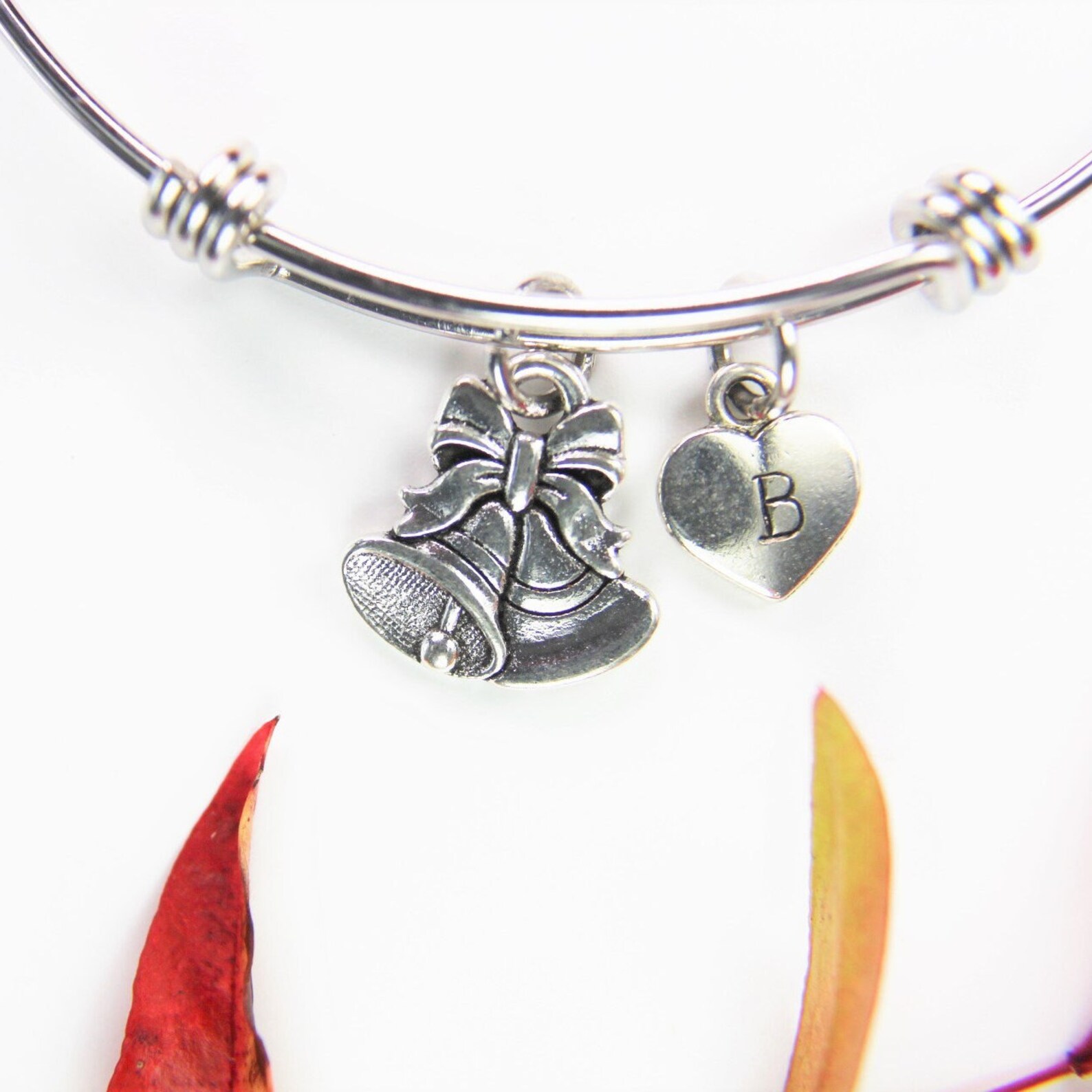 Best Christmas Bowknot Bell Bracelet Bell Charm Bell Jewelry - Etsy