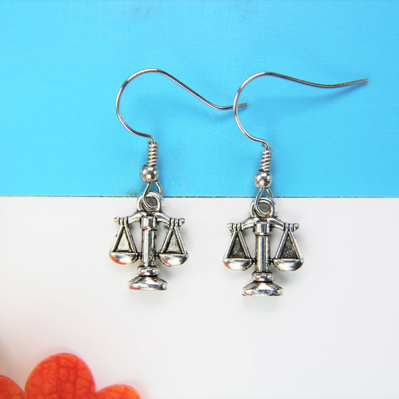 Scale Earring Lawyer Charm Justice Scale Gift Attorney Pendant - Etsy