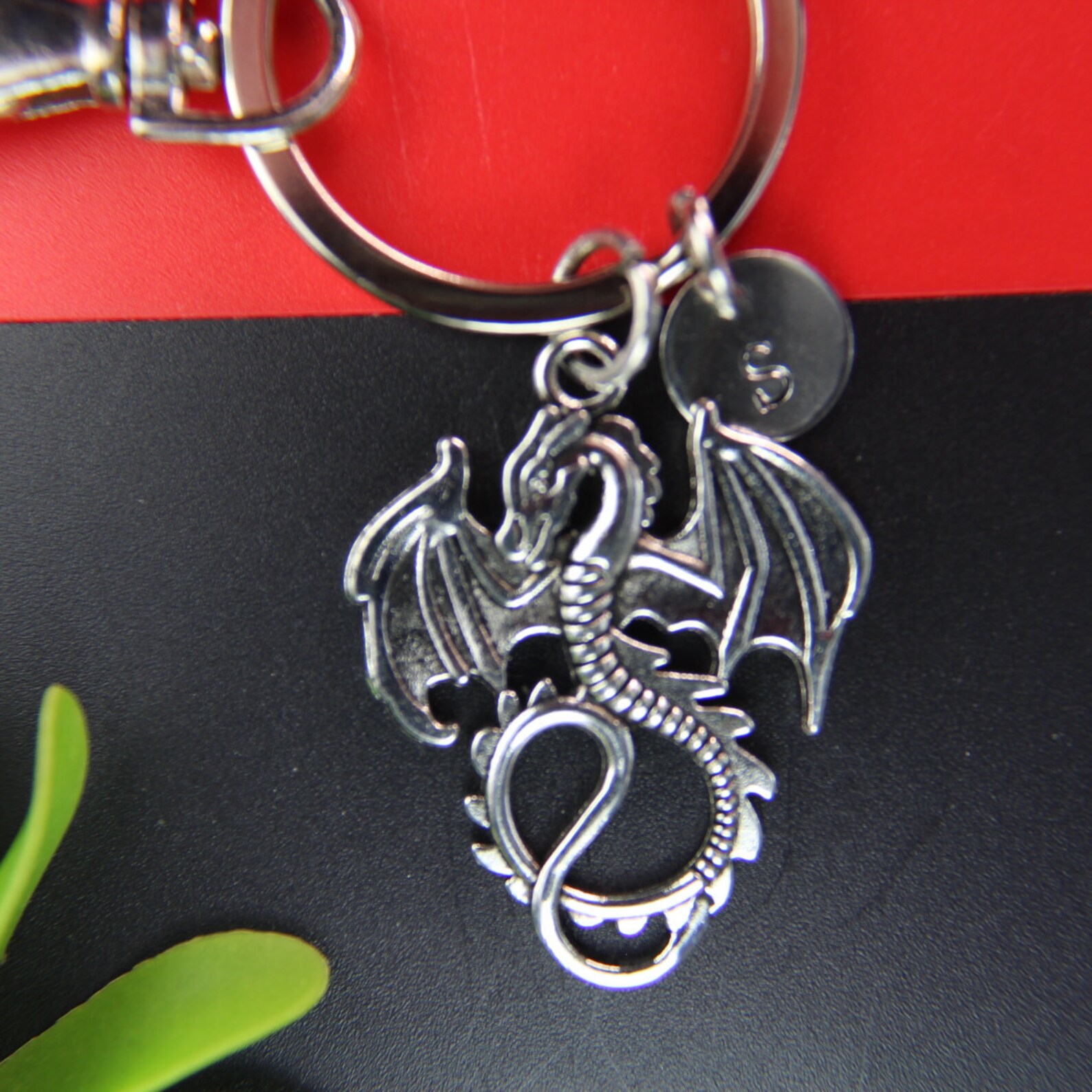 Dragon Keyring Dragon Gift Christmas Gift Dragon Jewelry Father's Day ...