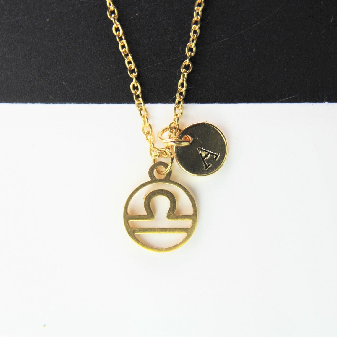 Tiny Gold Libra Charm Gold Libra Gift Constellations Charm - Etsy