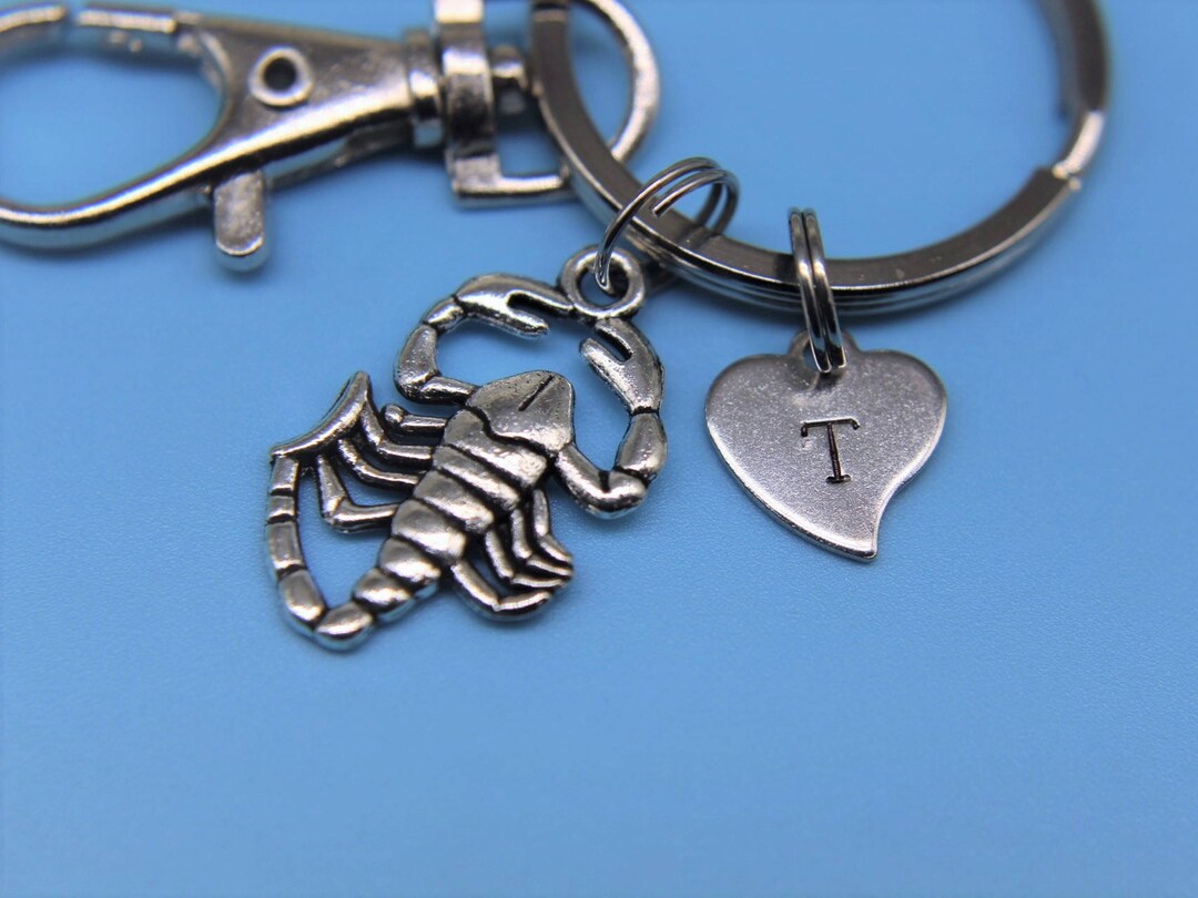 Scorpion Star Sing Keychain Scorpion Pendant Scorpion Charm Customized ...