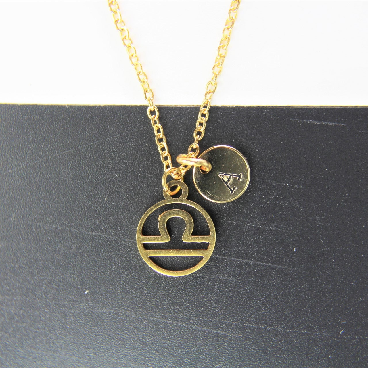 Tiny Gold Libra Charm Gold Libra Gift Constellations Charm Libra Sign ...