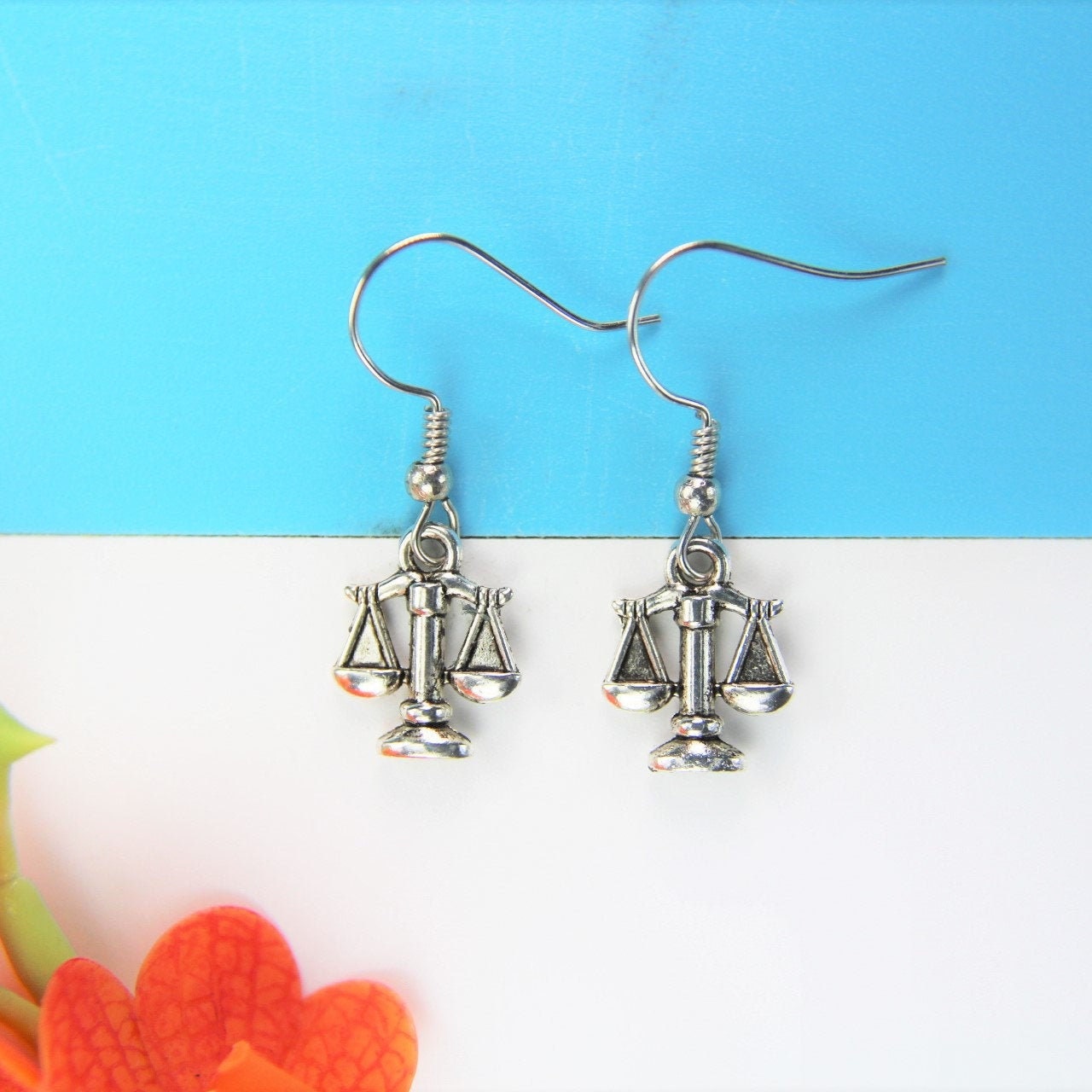 Scale Earring Lawyer Charm Justice Scale Gift Attorney Pendant - Etsy