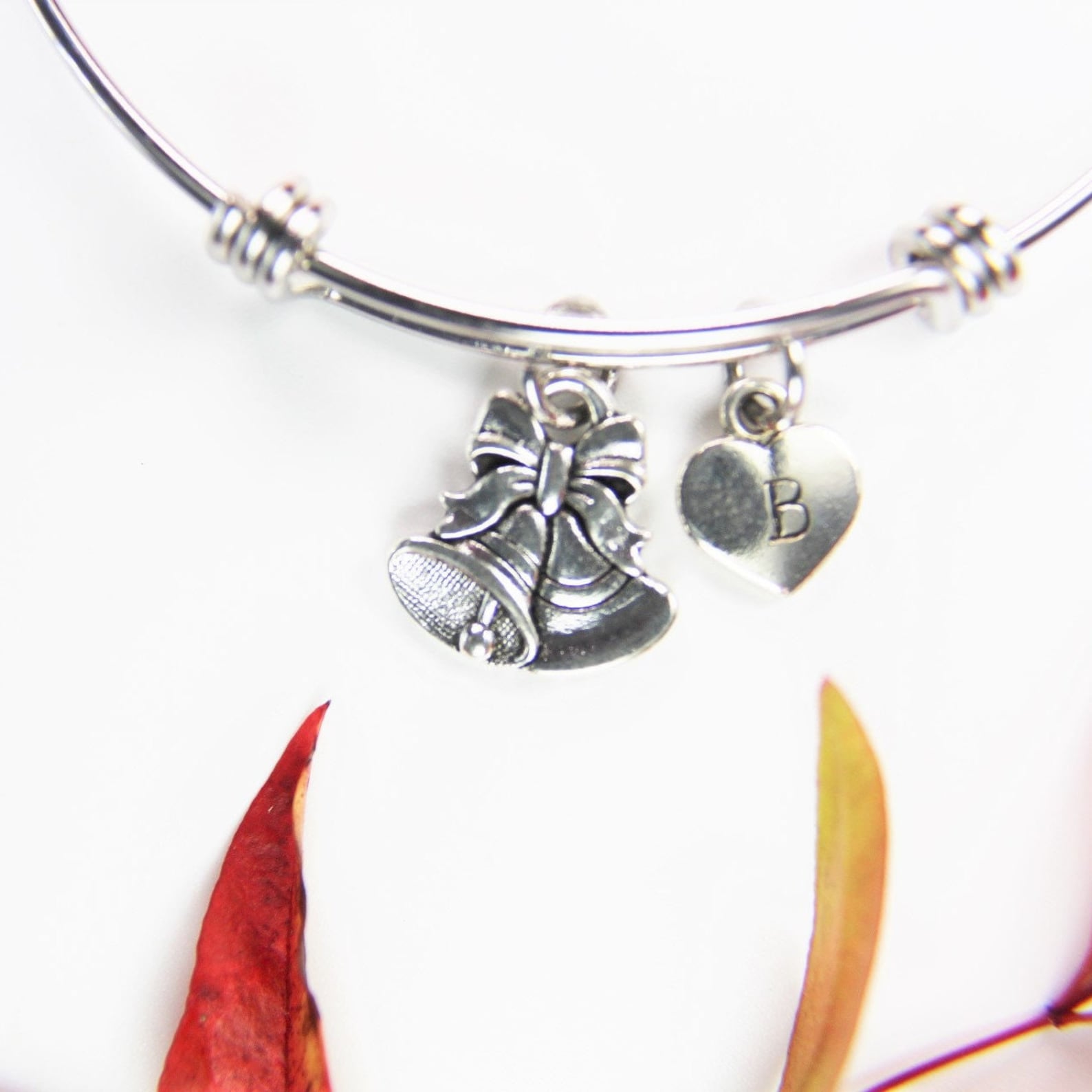 Best Christmas Bowknot Bell Bracelet Bell Charm Bell Jewelry - Etsy