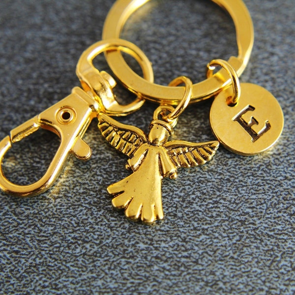 Angel Keychain - Etsy