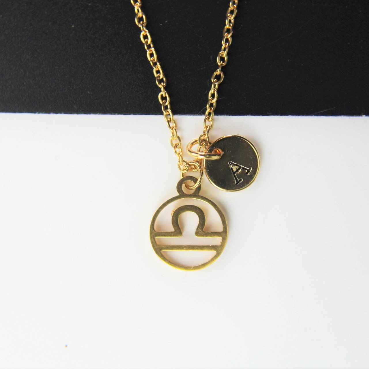 Tiny Gold Libra Charm Gold Libra Gift Constellations Charm - Etsy