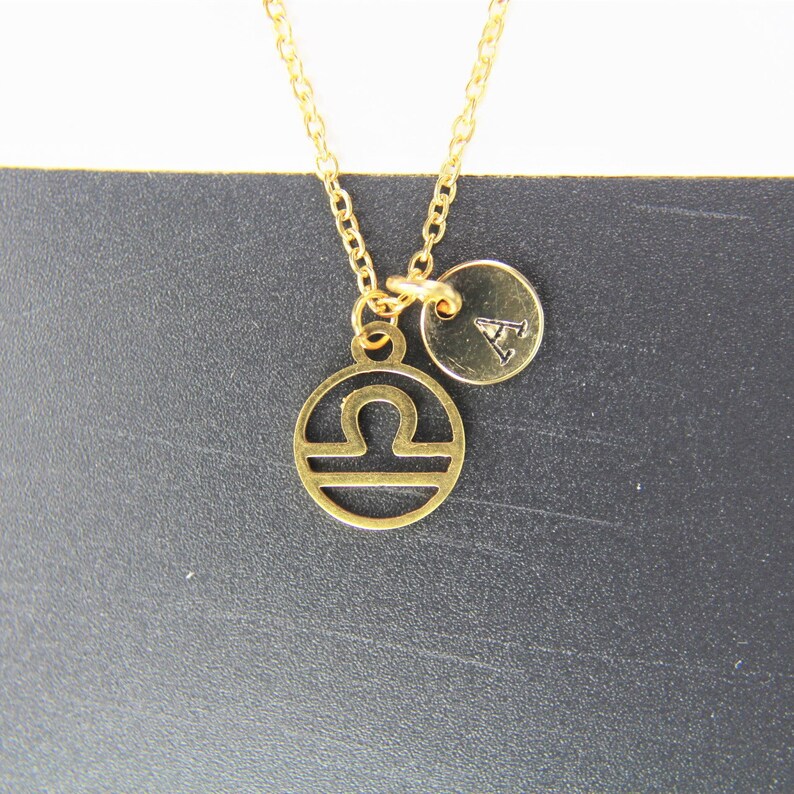Tiny Gold Libra Charm Gold Libra Gift Constellations Charm - Etsy