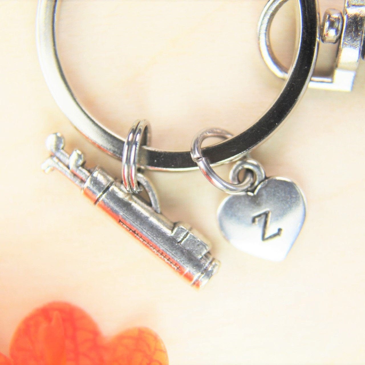 Golf Club Keychain Golf Bag Key Ring Silver Golf Bag Charm - Etsy